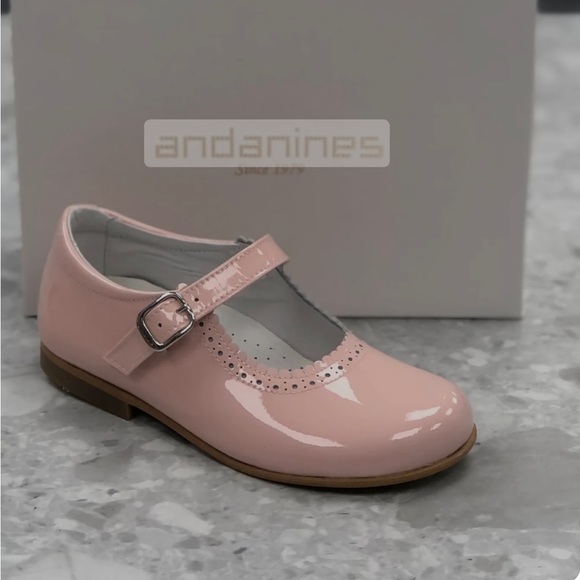 Andanines | Shoes | Andanines Girls Pink Patent Leather Shoes | Poshmark